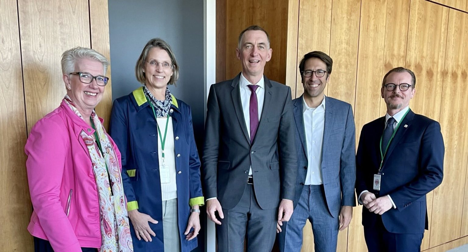 Wichtiges Kennlerntreffen mit Ralf Beste vom Auswärtigen Amt