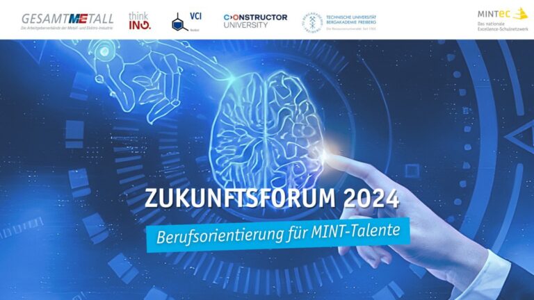 Jetzt anmelden zum MINT-EC-Zukunftsforum 2024: Berufsorientierung für ...